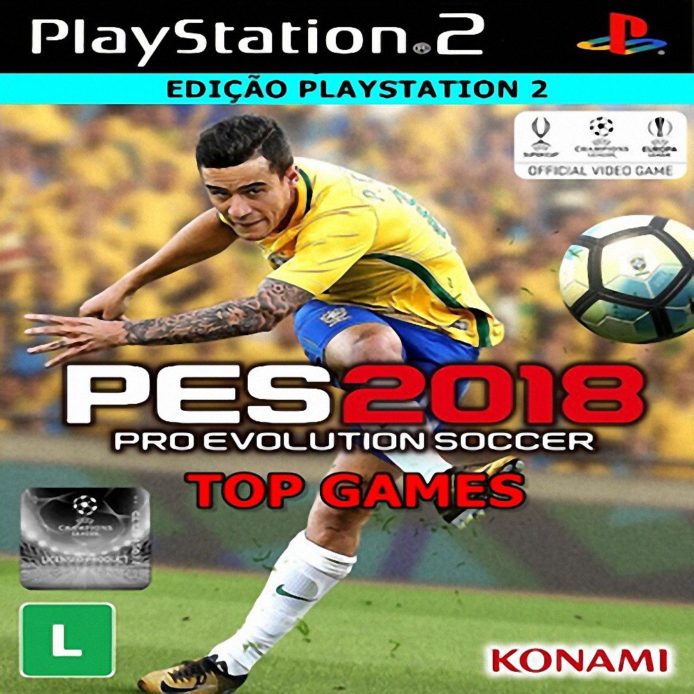 Pes 2018 Pro Evolution Soccer Ps2 Patch | Shopee Brasil