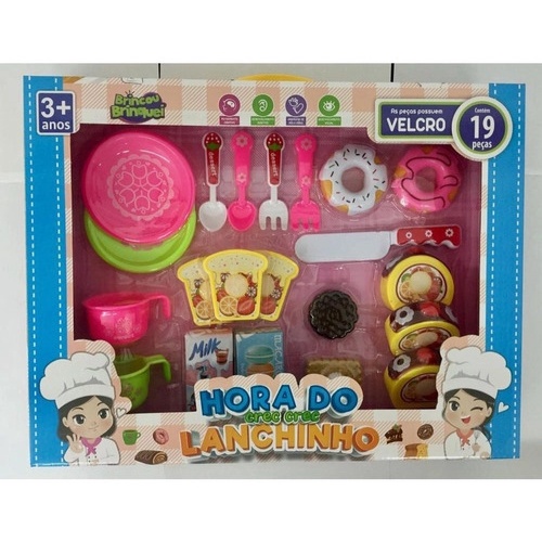 Kit Infantil Hora Do Lanchinho Crec Crec | Shopee Brasil