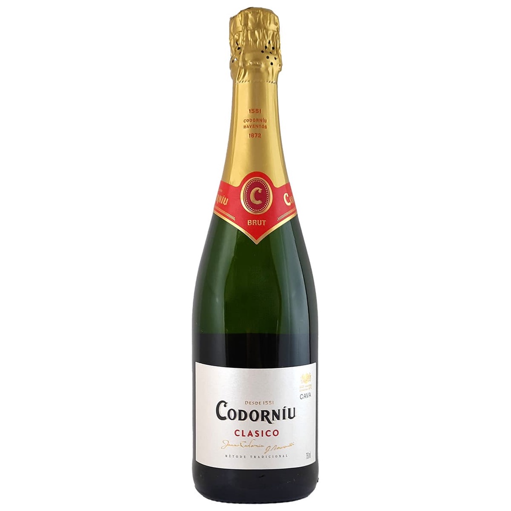 Espumante Codorniu Brut Classico Cava Espanhol Garrafa 750ml | Shopee ...