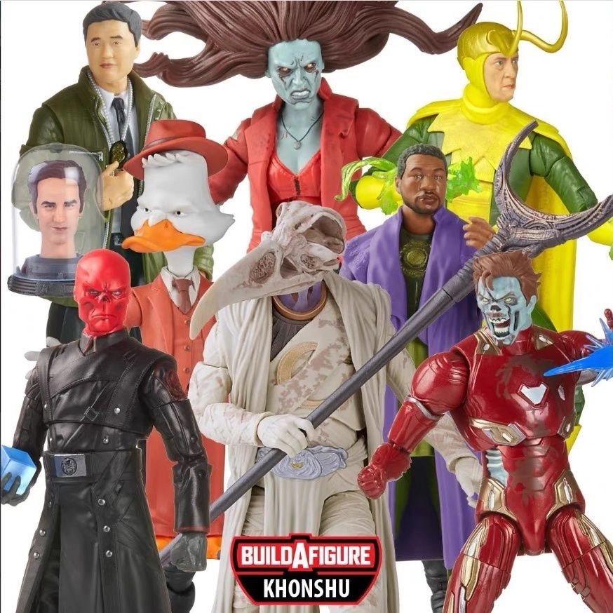 Estoque Pronto Hasbro Marvel Legends Kongsu Witch Iron Man Caveira ...