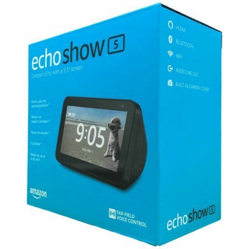 Echo Show 5 - Smart Speaker Amazon com tela de 5,5" e Alexa Express envio !! | Shopee Brasil