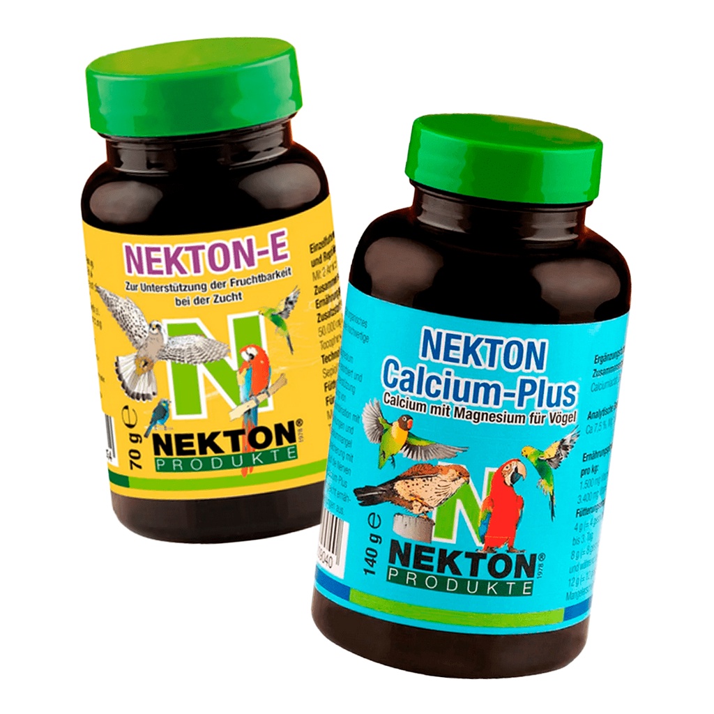 Kit Reprodução - Nekton E - 70g + Nekton Calcium Plus - 140g | Shopee ...