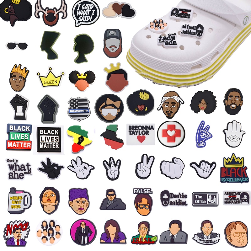 Crocs Jibbitz Pingente Botão Alfinetes Carreiras De Moda Bricolage ...