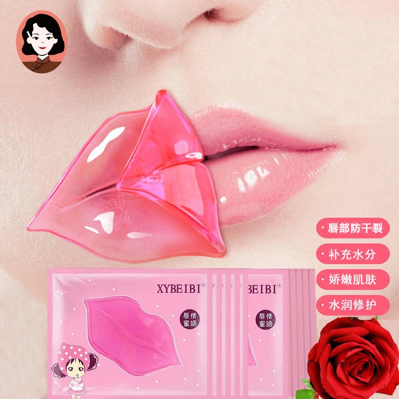 XYBEIBI Máscara Labial De Colágeno Mel/Linhas Labiais Leves/Hidratação ...