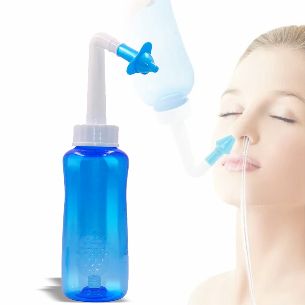 Higienizador Nasal Lavagem De Nariz Rinite Sinusite - 300ml | Shopee Brasil