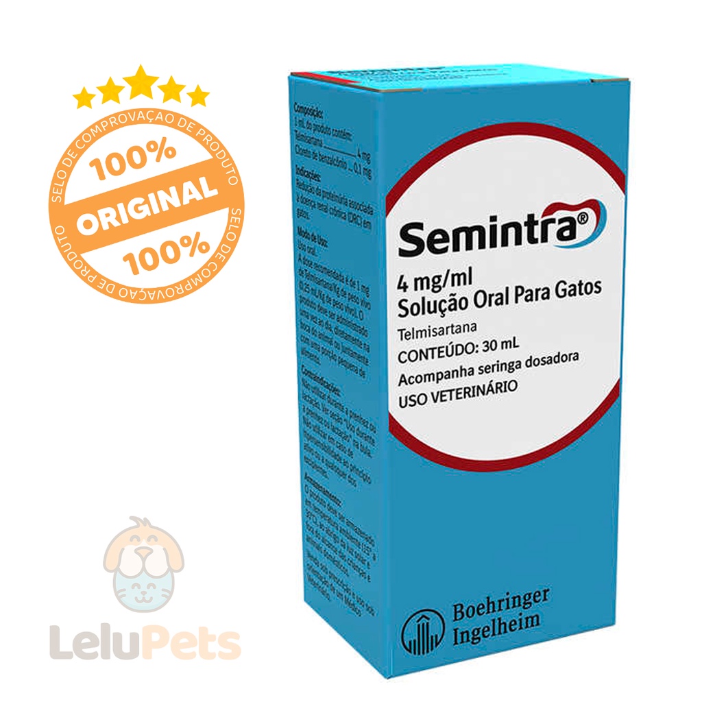 Semintra 30ml Solução Oral Para Tratamento de Doença Renal Crônica em ...