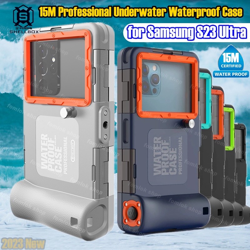 [SHELLBOX] 2023 NEW Upgrade Summer 15M Depth Professional Mergulho Capa ...