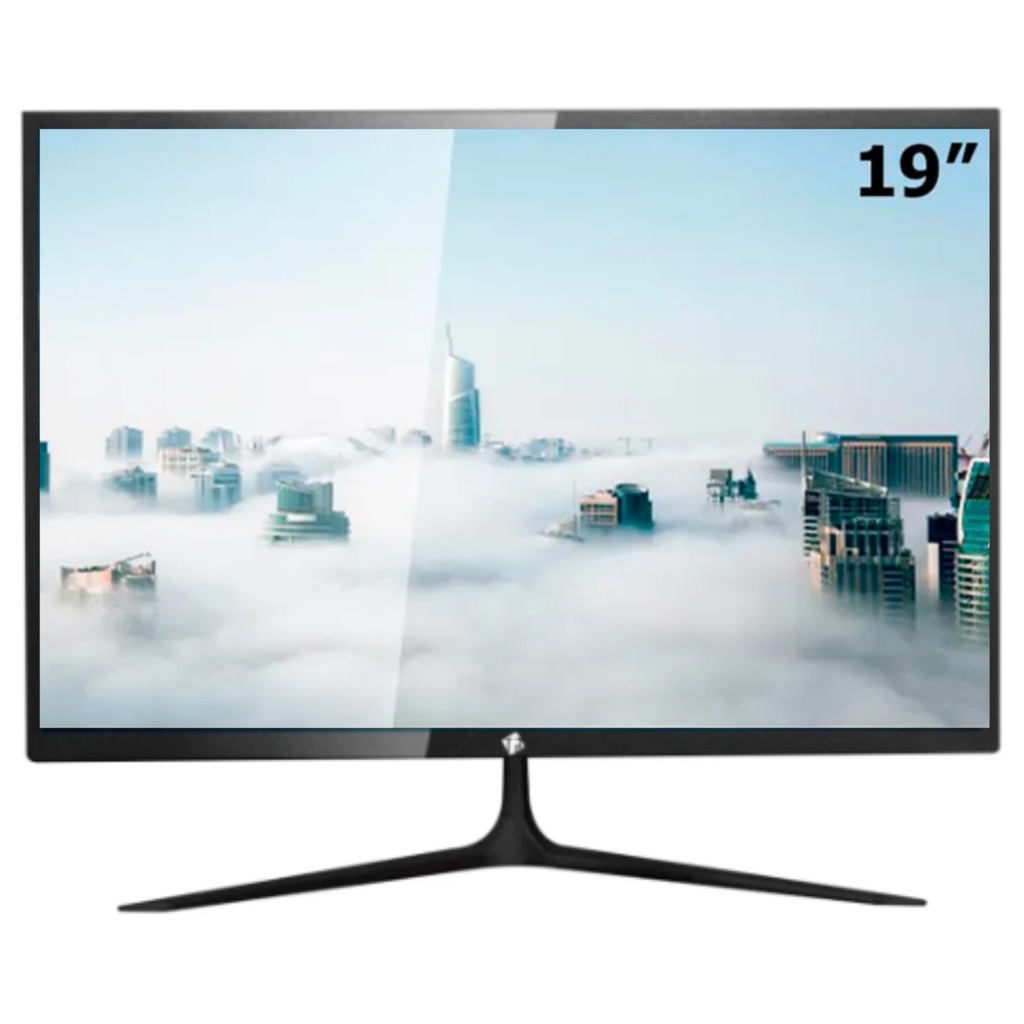 Monitor De Led 19 Polegadas Tronos TRS-HK 19WY Widescreen Preto ...