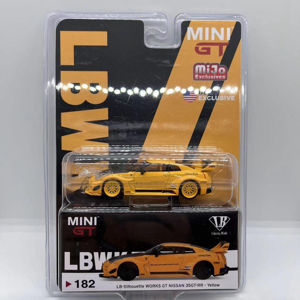 MINIGT NISON LBWK WORKS GTR R35 placa limitada de liga leve modelo de ...