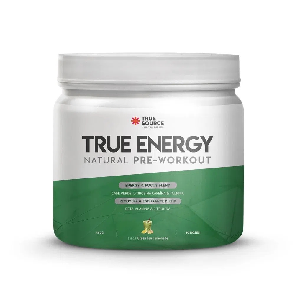 True Energy True Source Pré Workout Bebida Energética 450g | Shopee Brasil