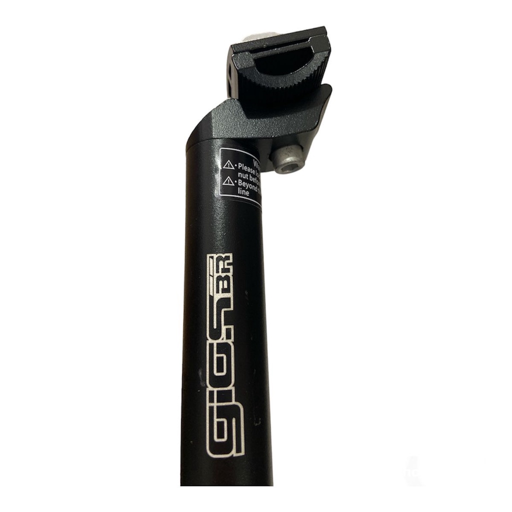 Canote Bike aluminio 27.2x400mm Gios Br c/carrinho preto | Shopee Brasil