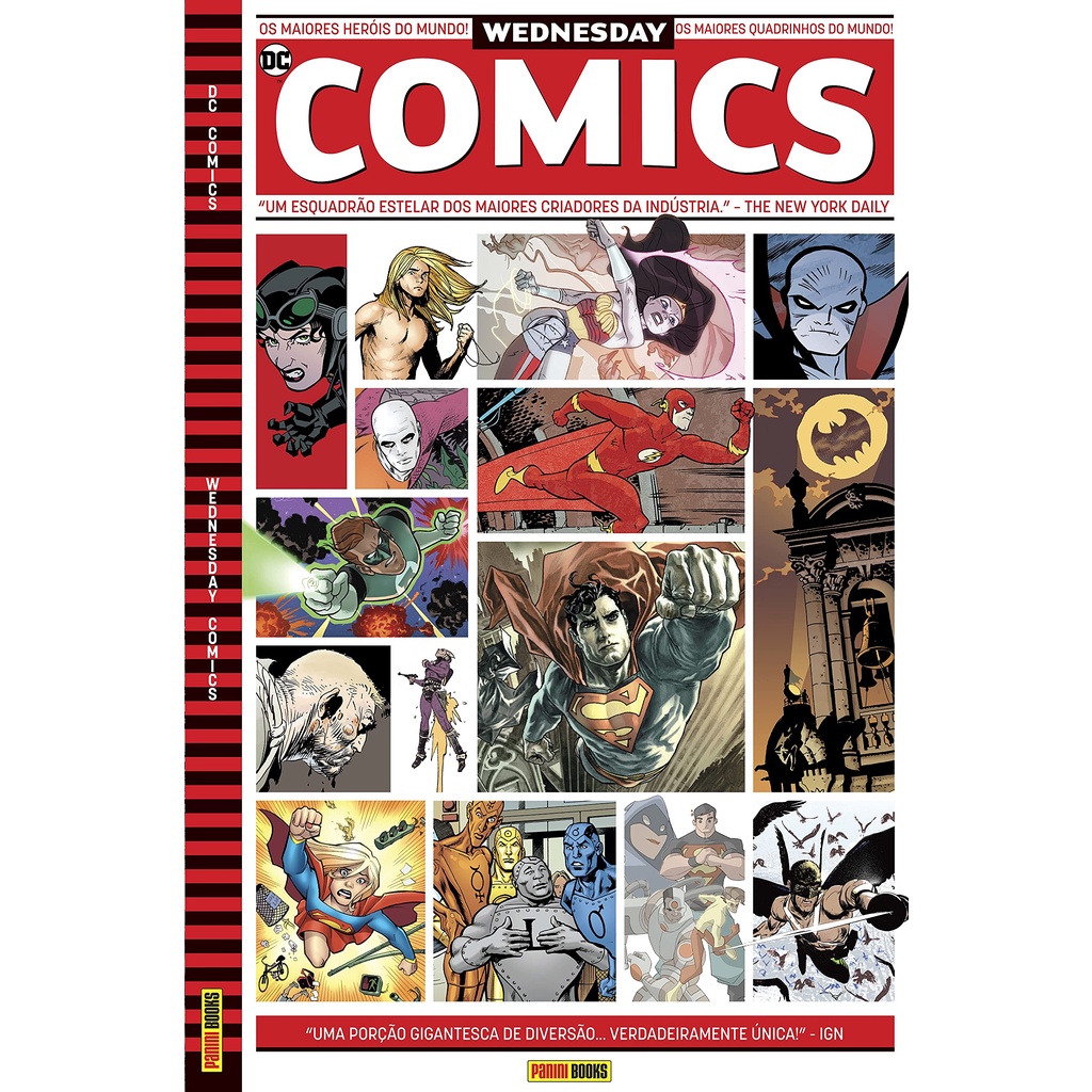 Hq Wednesday Comics - Formato Gigante - Batman - Superman | Shopee Brasil