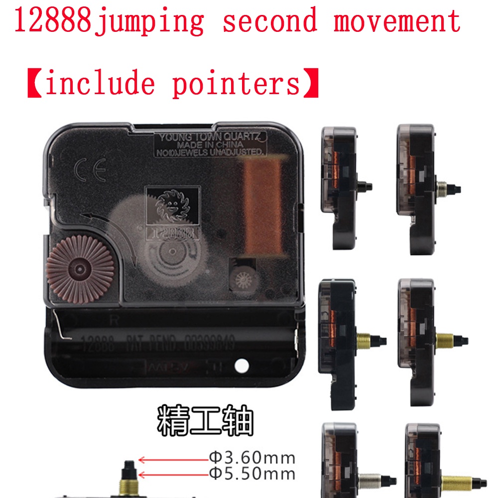 [12888 Movimento do Relógio Movimento do Sol 23 Tipos Ponteiro Opcional Taiwan Seiko Eixo Salto ...