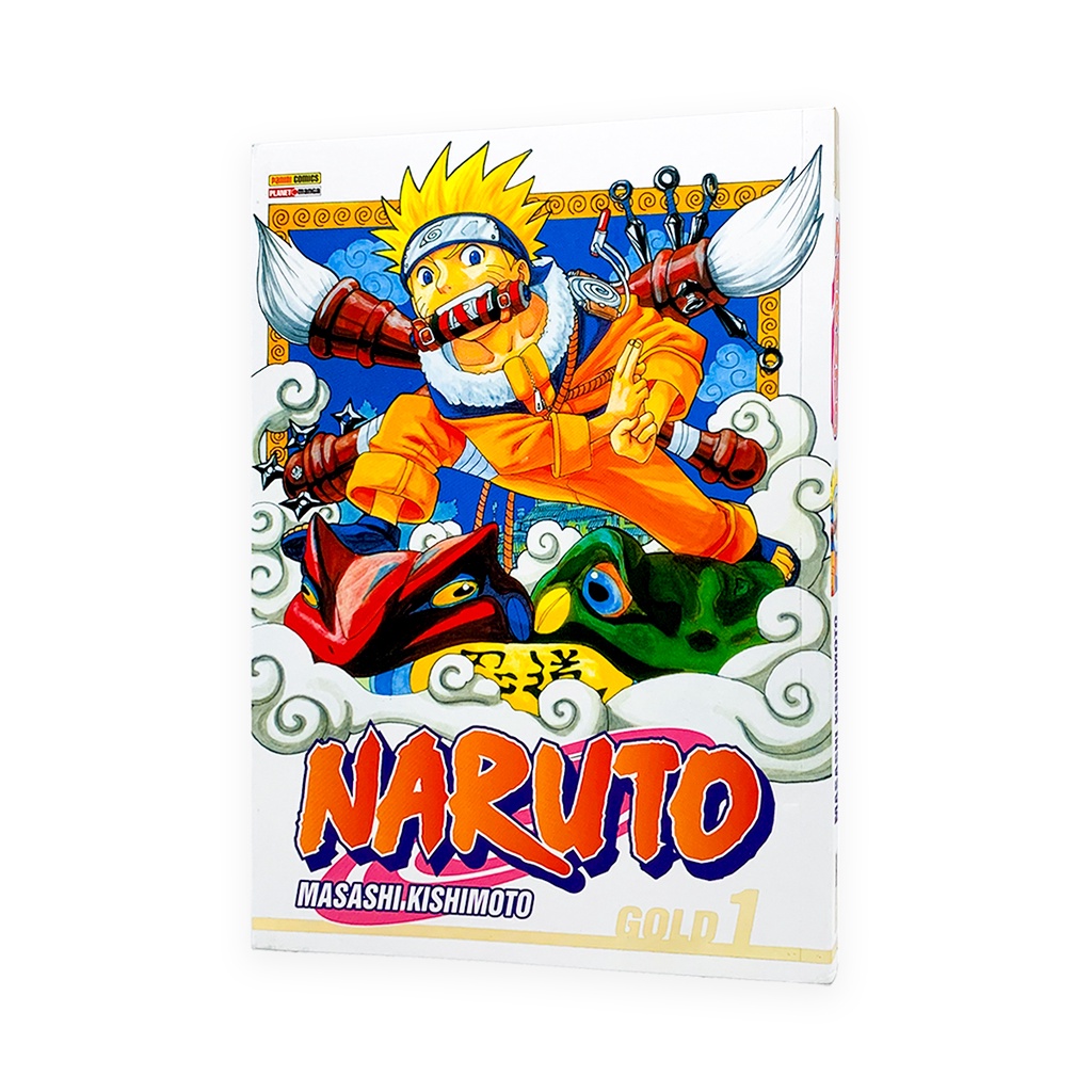 Naruto Gold Vol. 1 - Kishimoto Masashi - Editora Panini -Mangá | Shopee ...