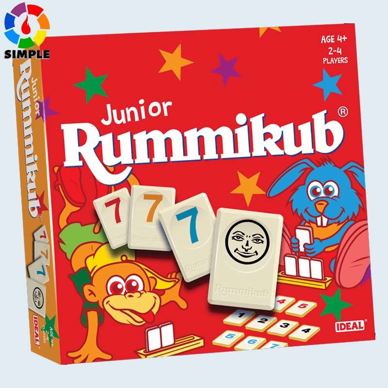 Rummikub Junior: The fast-moving numbers game which develops numeracy ...