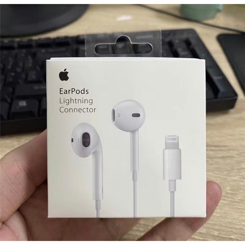 Fone De Ouvido Earpods Original Com Conector Lightning | Shopee Brasil