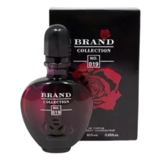 Perfume Importado Black Rose - Brand Collection Nº 019 Feminino 25ml ...