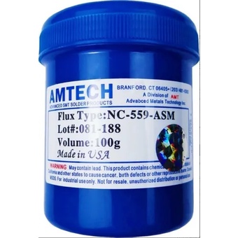 FLUXO AMTECH NC-559-ASM 100G | Shopee Brasil