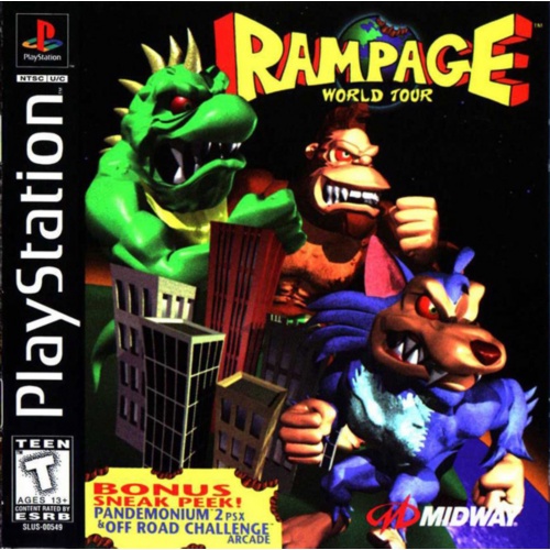 Rampage - World Tour - PS1 | Shopee Brasil