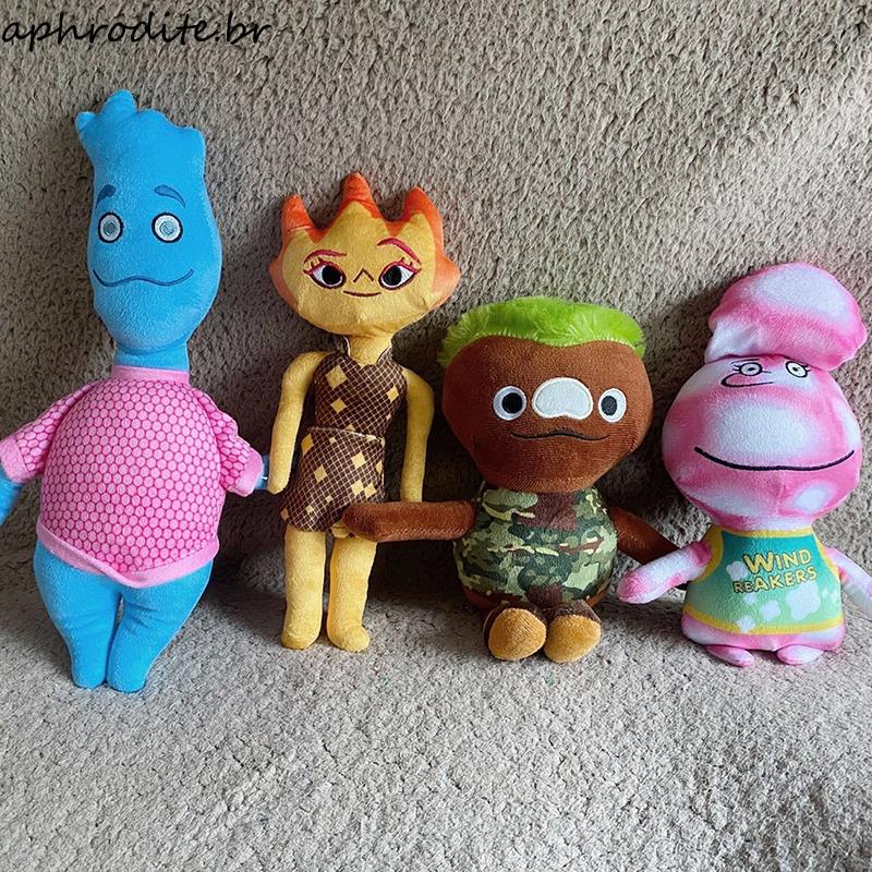 30CM Elemental Plush Novo Elemento Louco Cidade Pelúcia Brinquedos De ...