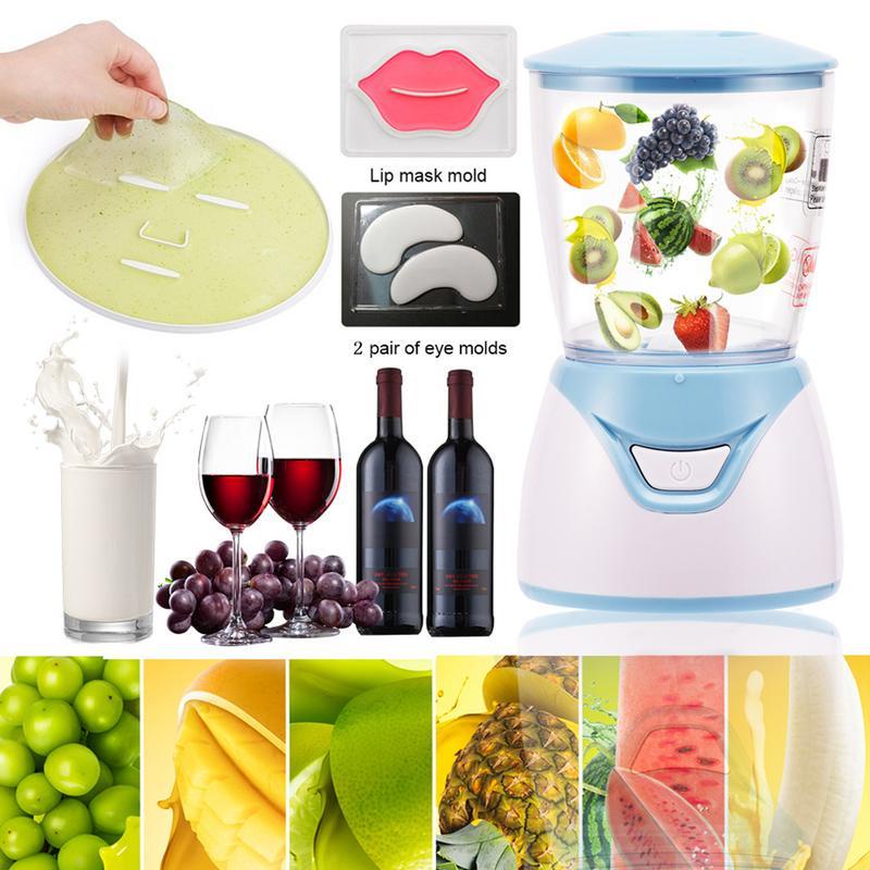 DIY Vegetable Natural Colágeno Frutas Máscara Facial Máquina Para Fazer ...