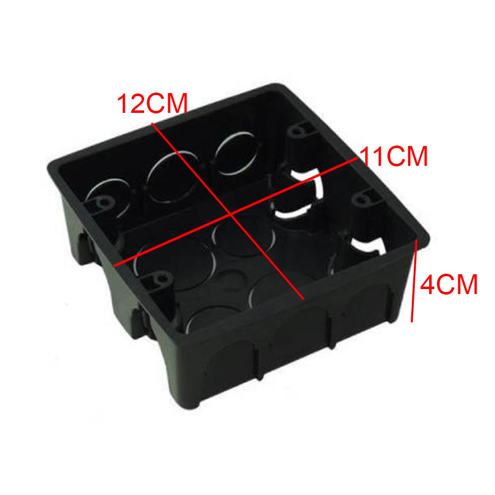Caixa de Luz 4X4 Embutir Tomada Fio Kit 25 Caixinhas Parede Protege ...