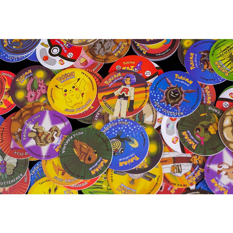 Tazo Pokémon Novo Unidade Individual (Leia a Descrição!) | Shopee Brasil