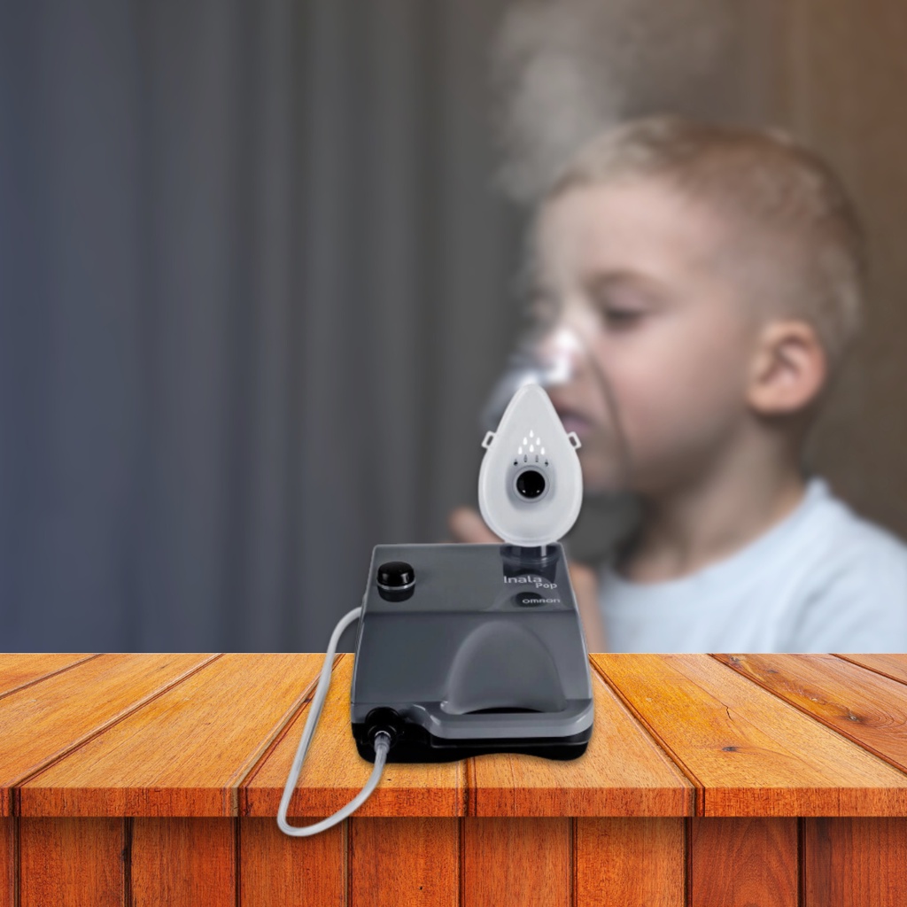 Inalador a Ar Comprimido Inala Pop Omron BiVolt NE-C704 | Shopee Brasil