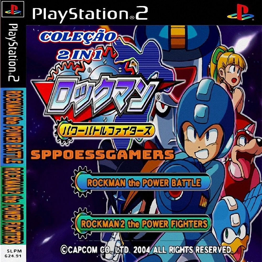 Rockman Power Battle Fighters ( Japan ) Ps2 Patch Me | Shopee Brasil
