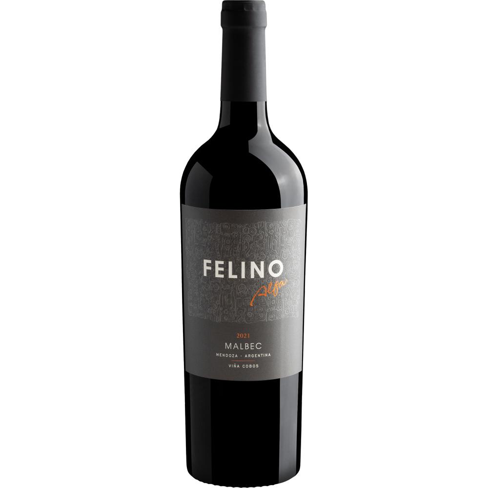 Vinho Cobos Felino Alfa Malbec 2021 750 mL | Shopee Brasil