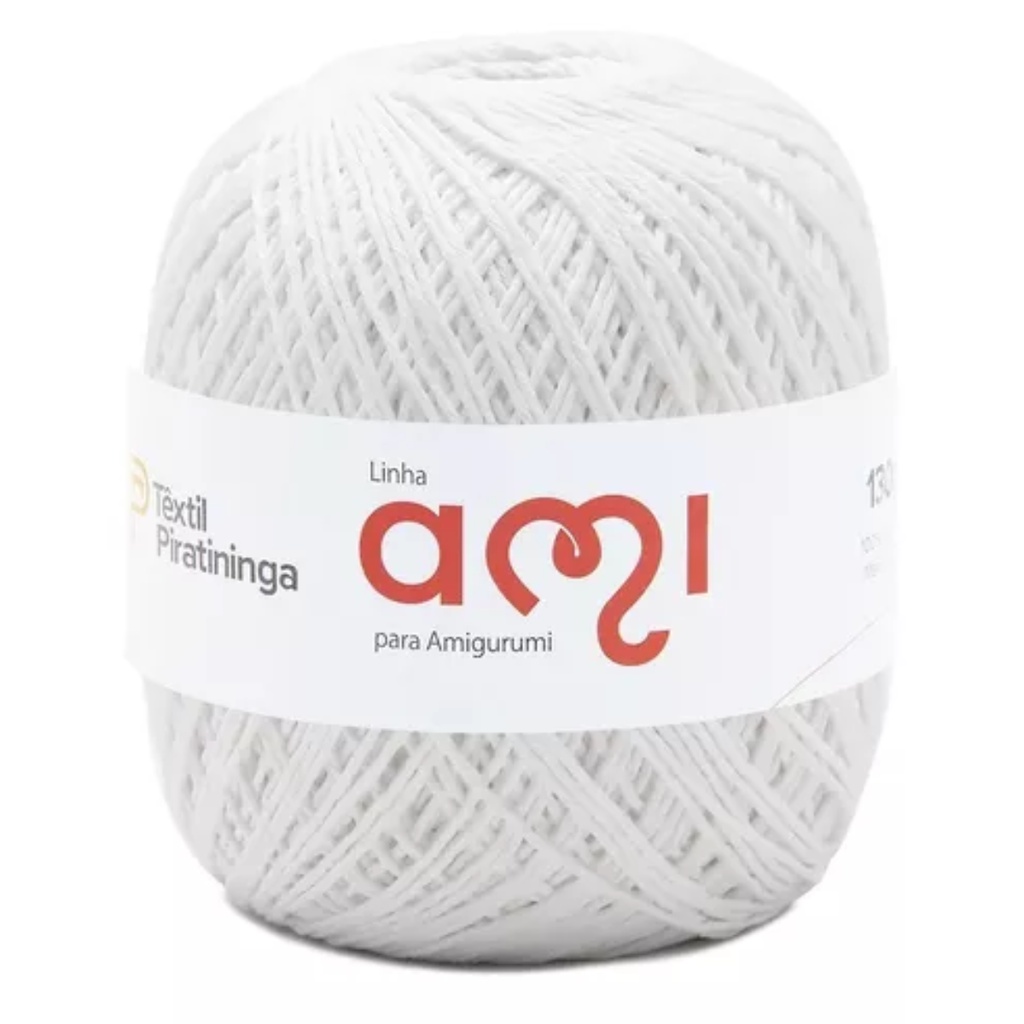 Linha Ami - Amigurumi Textil Piratininga 250M - Branco | Shopee Brasil