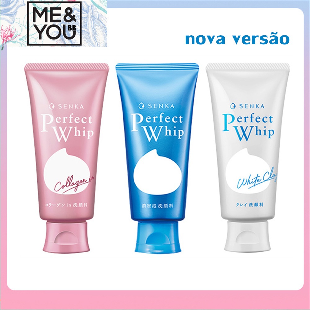 SENKA Senka Perfect Whip Collagen Facial Soap Facial Cleansing Foam ...