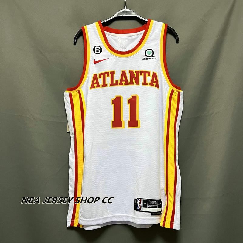 Novos Originais 2023NBA Masculina Camisa Atlanta Hawks #11 Trae Young ...