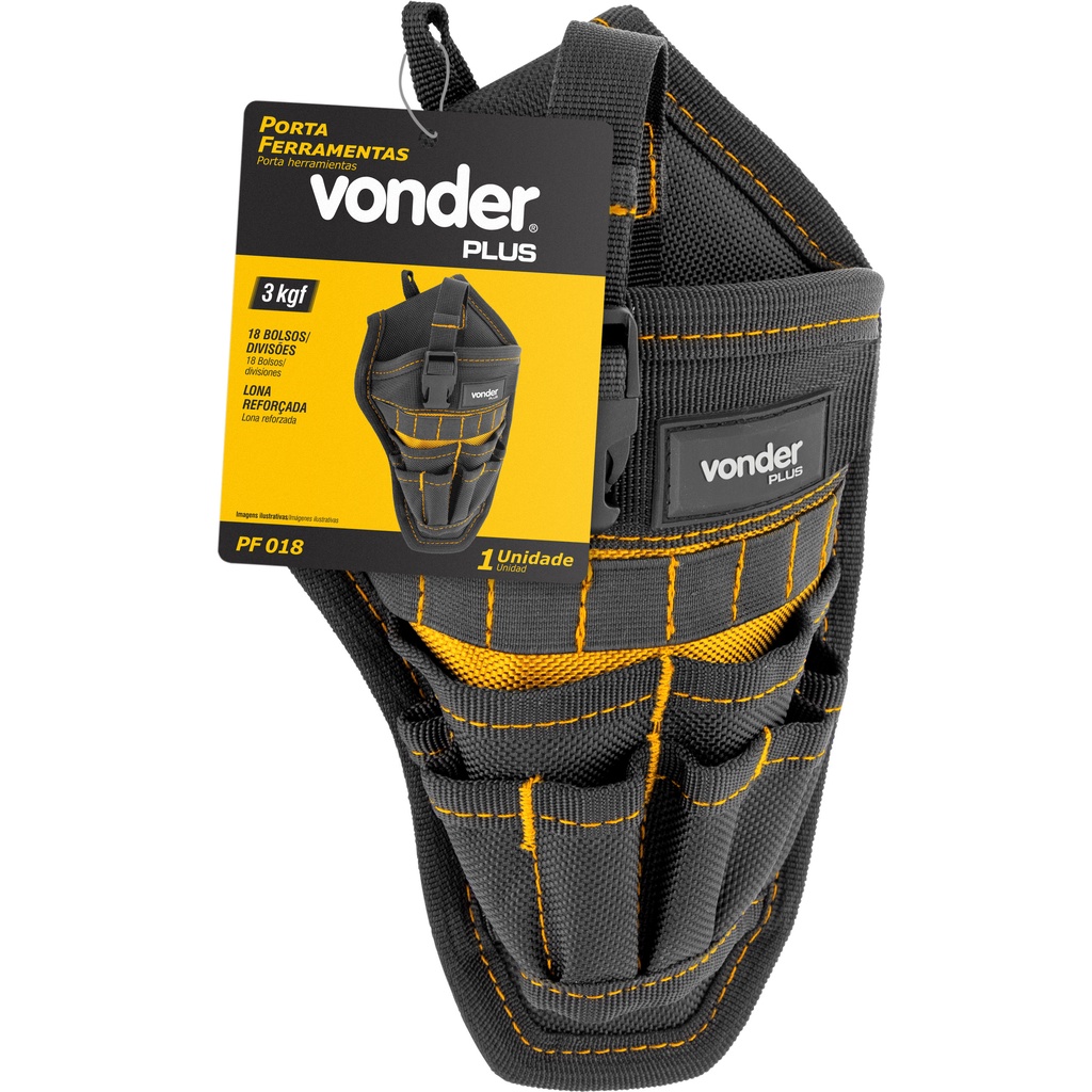 PORTA FERRAMENTAS PF 018 VONDER PLUS | Shopee Brasil