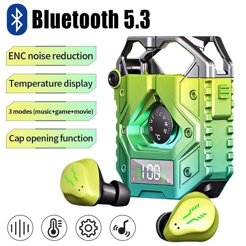 Fone De Ouvido Bluetooth Creative Mecha Wind Lighter H9 Competição ...