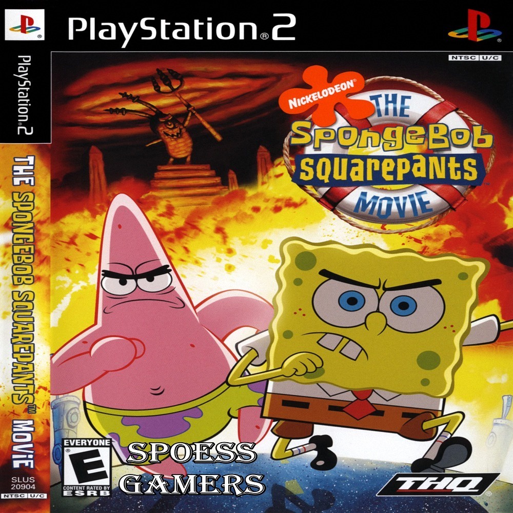 Jogo Ps 2 Bob Esponja The Movie ( O Filme ) Ps2 Desbloqueado s | Shopee Brasil