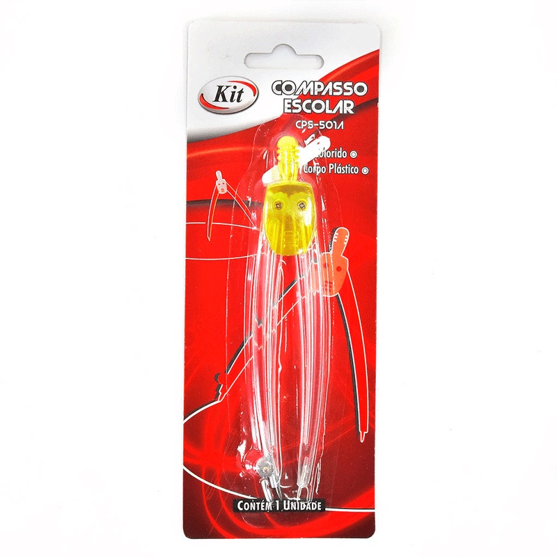 Compasso Escolar Colorido - Kit | Shopee Brasil