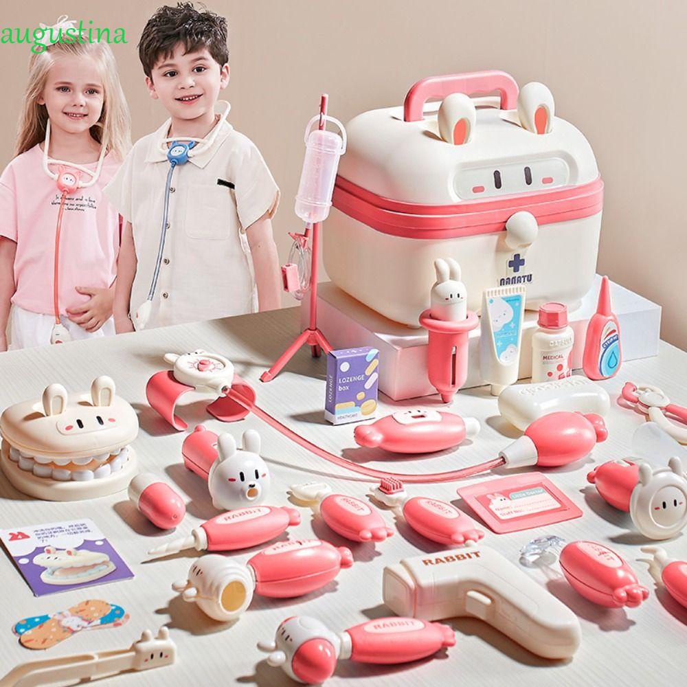 AUGUSTINA Doctor Pretend Role Play Kit , Jogo Educacional De Papel ...