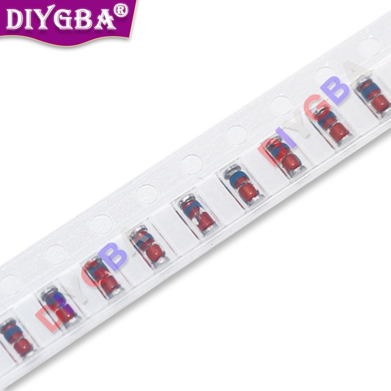 100PCS 1W Diodo Zener ZMM5V1 ZMM3V0 3V3 3V9 4V7 5V1 7V5 8V2 10V 12V 15V 16V 18V 20V 24V LL41 3 ...