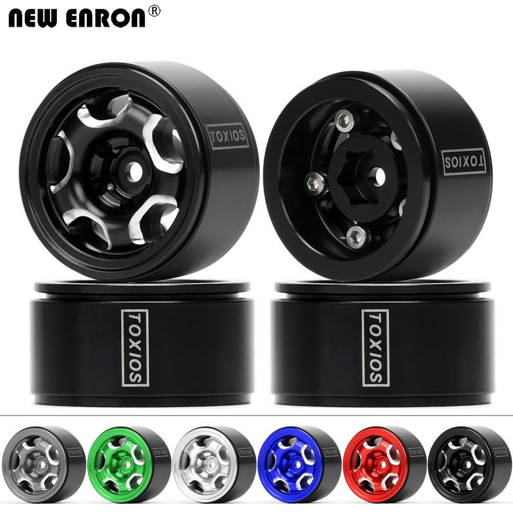 4 Pc 1.0 Polegada Beadlock Roda Hub Micro Mini Roda Da Roda Da Roda Da ...