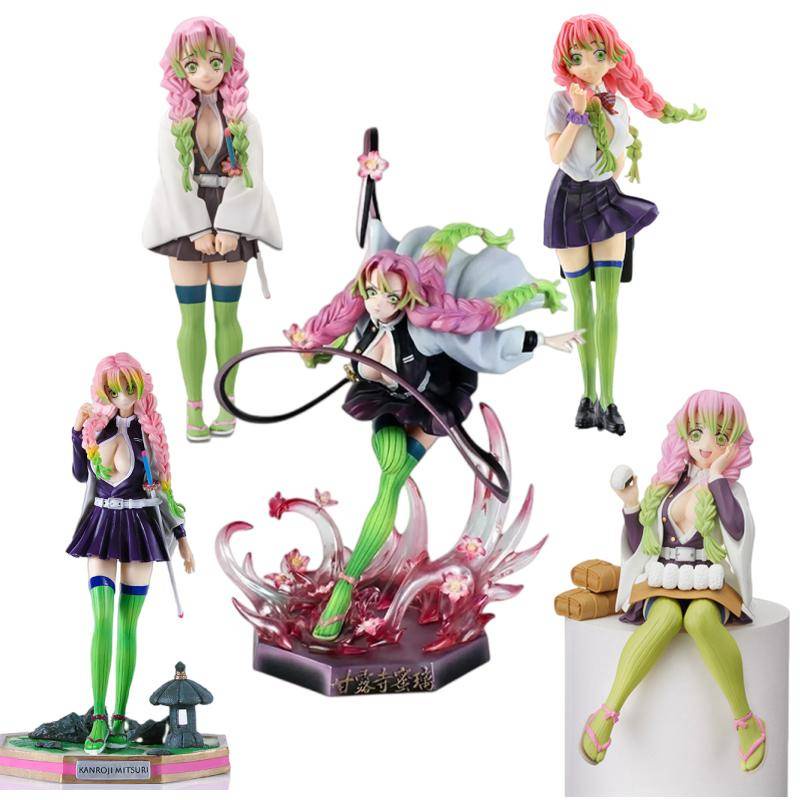 Demon Slayer Kanroji Mitsuri kimetsu no yaiba Action Figure boneco ...