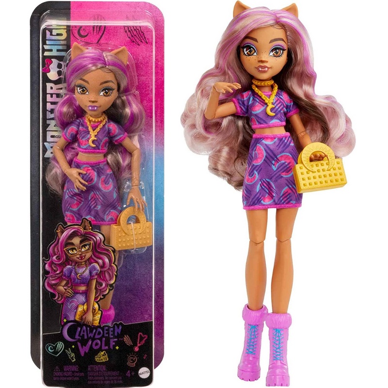 Boneca Monster High Clawdeen Wolf Mulher Loba 27 Cm 11 Pontos ...