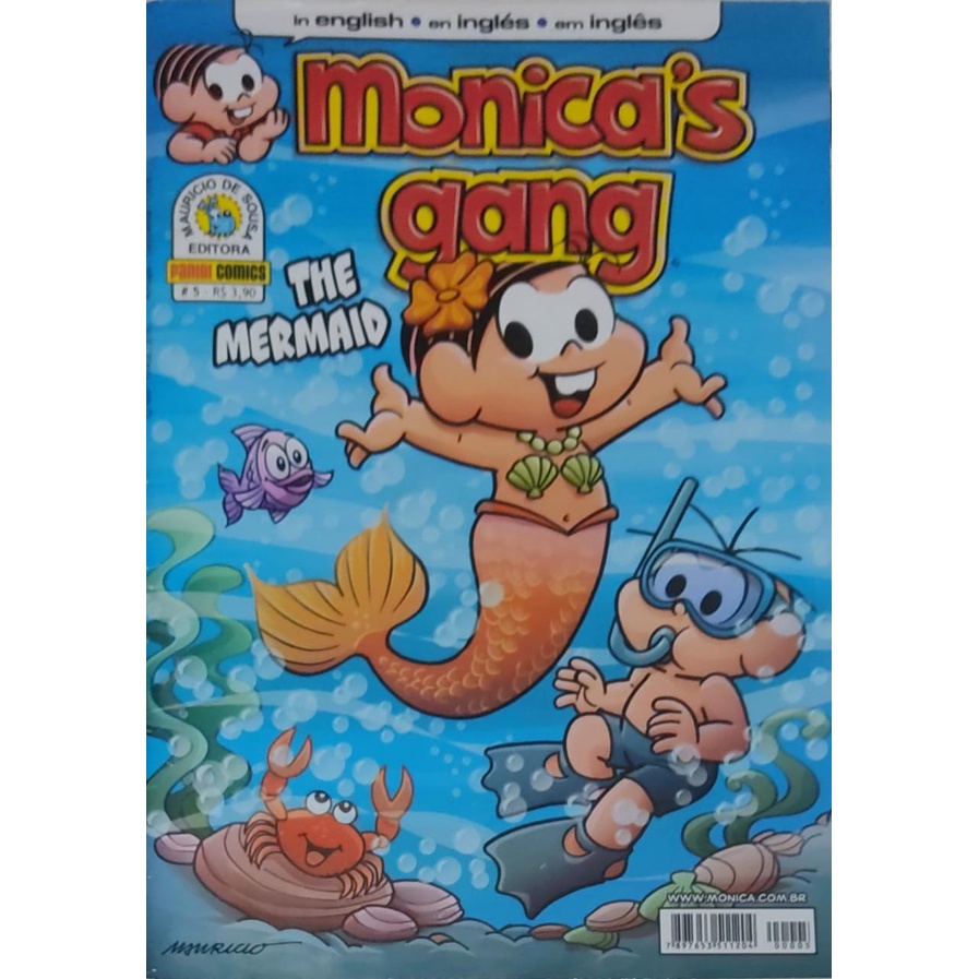 Monica's gang #5 The mermaid | Shopee Brasil