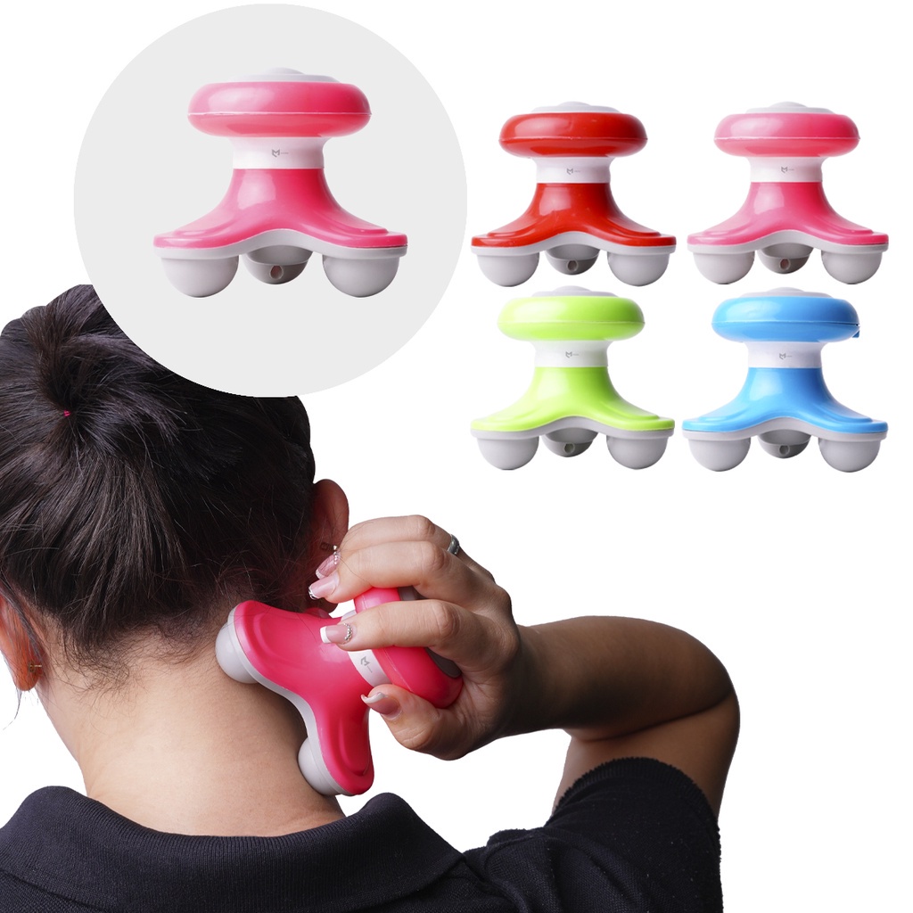 Mini Massageador Elétrico Pequeno e Portátil Usb Relaxar Tensão ...