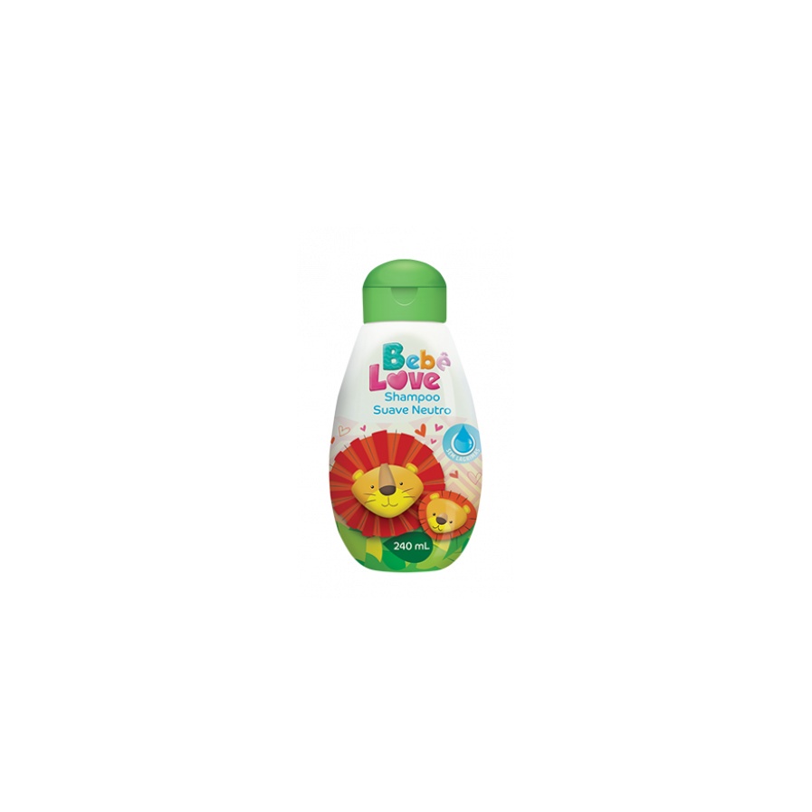 Shampoo Para Bebes Suave Bebe Love Neutro 240ML | Shopee Brasil