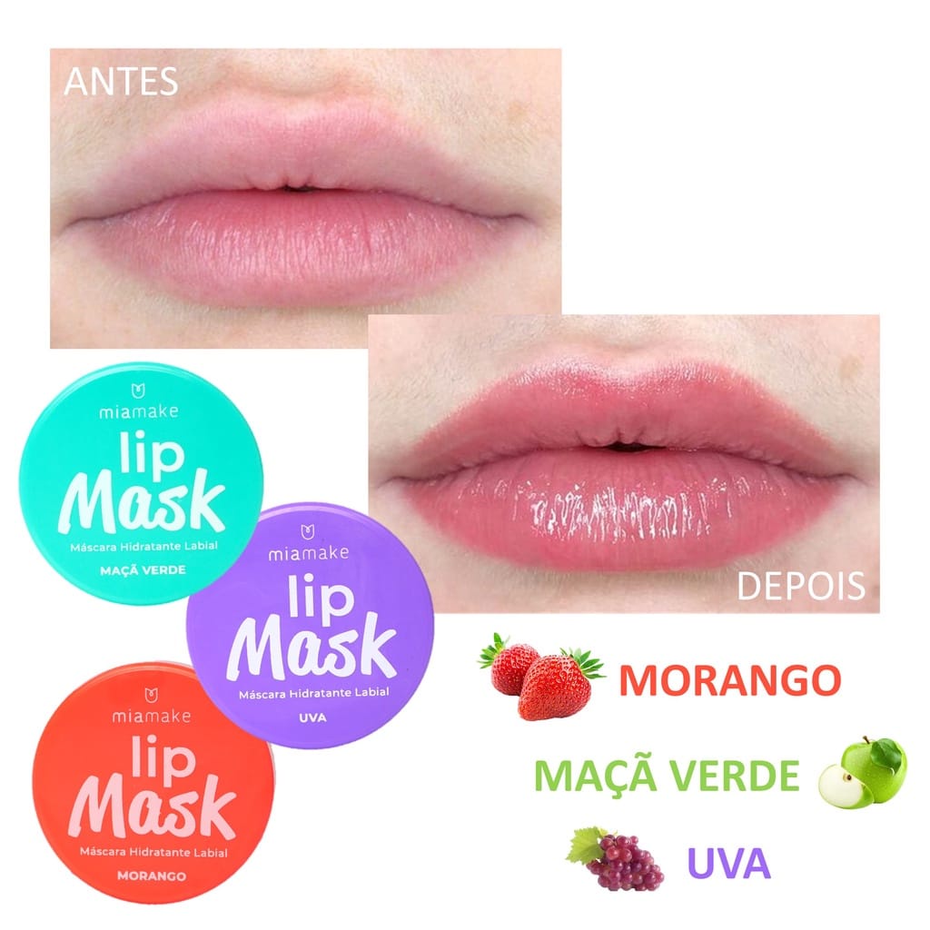 Lip Mask Mascara Hidratante Labial | Shopee Brasil