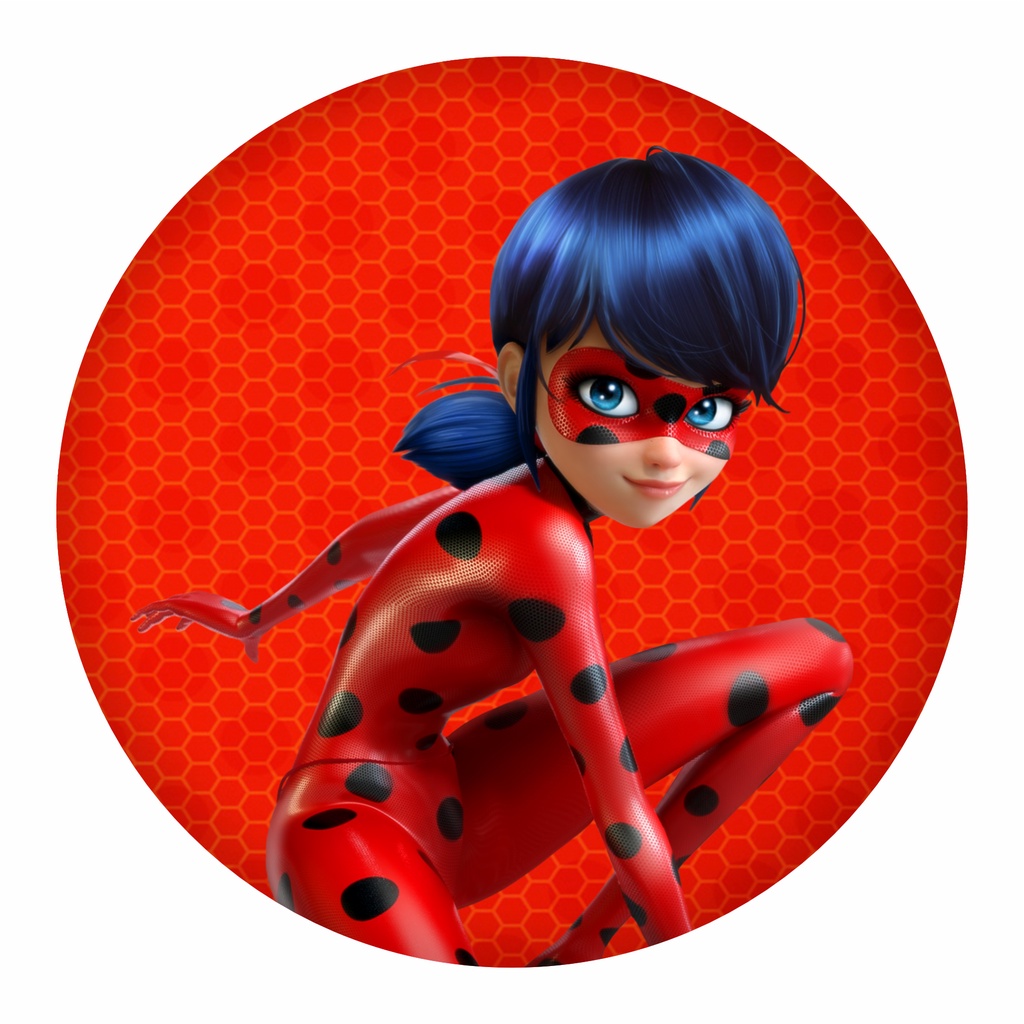 Painel Festa Redondo Sublimado 3d Tecido C/elástico 1,5 Diam LADY BUG1 | Shopee Brasil