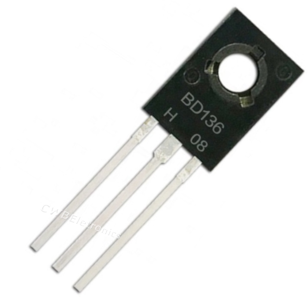 Transistor Bipolar BD136 (10 Peças) BD-136 Novo Original | Shopee Brasil