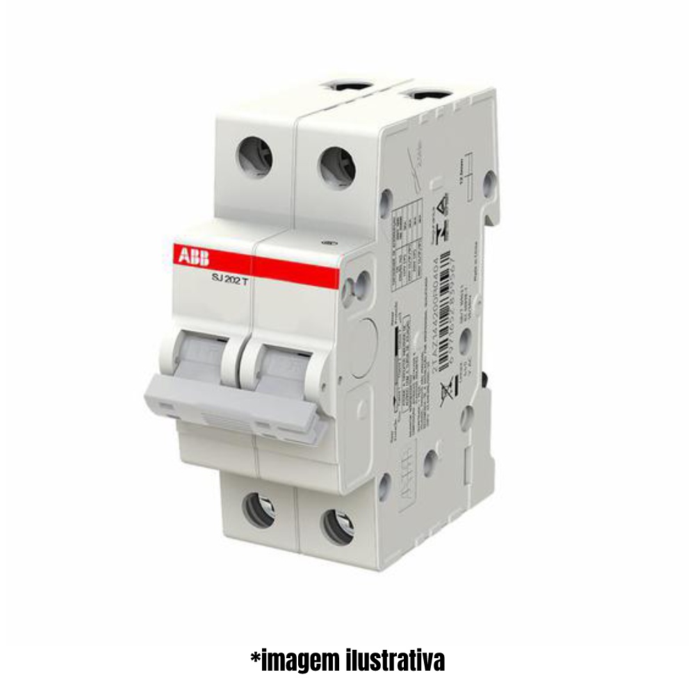 Disjuntor Bipolar 32A Curva 'C' - ABB (2P) | Shopee Brasil