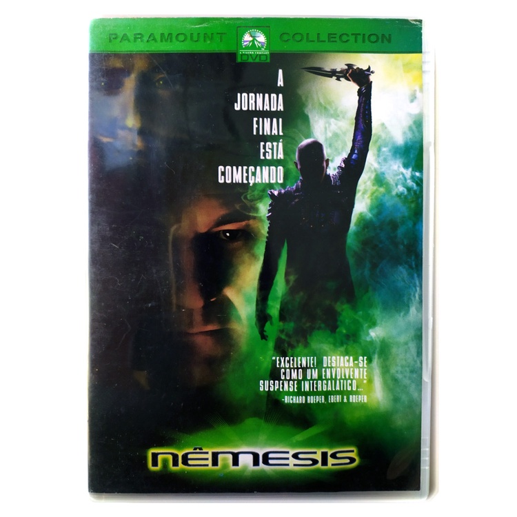 DVD Star Trek Nêmesis Patrick Stewart Jonathan Frakes Original Marina Sirtis Brent Spiner Stuart ...